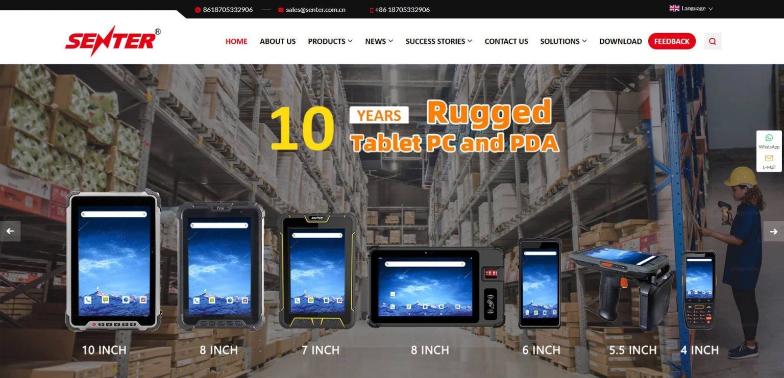 Top 5 Rugged Tablet Manufacturers and Suppliers in China - CFDEVICE